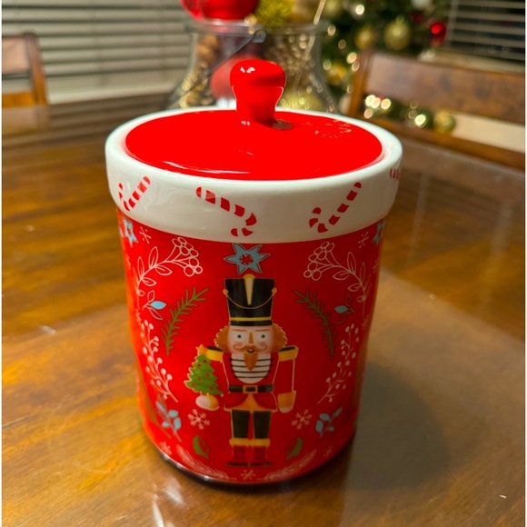 Holiday | Ceramic Christmas Toy Soldier Canister | Poshmark